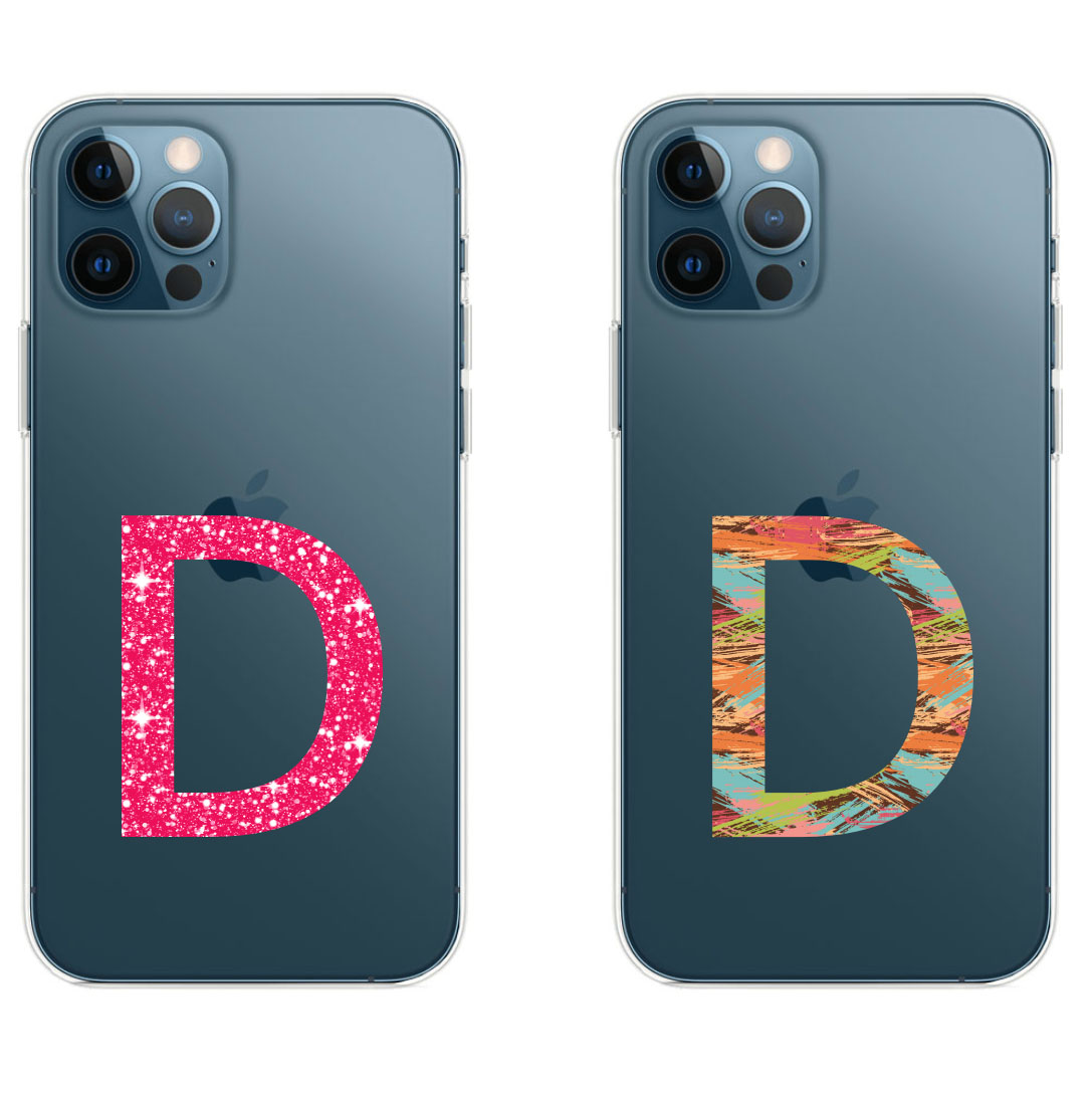 Initials iPhone Clear Case - OMGCovers