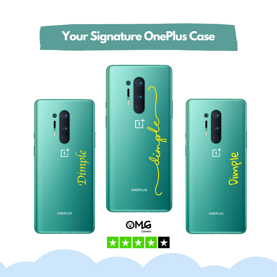 Custom Text Oneplus Case - OMGCovers