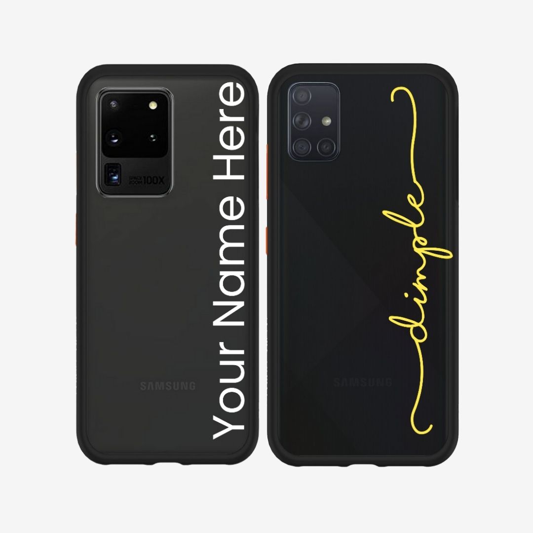 Custom Text Samsung Premium Case (Frosted) - OMGCovers